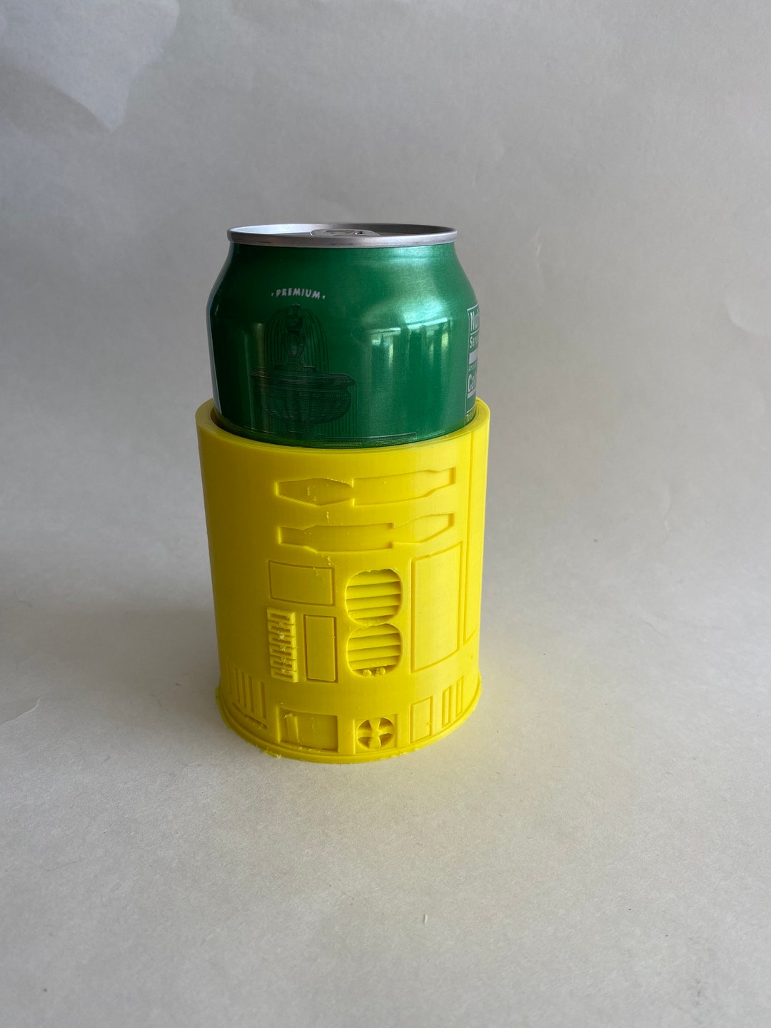 Droid Steelers Yellow Soda Beer Can Holder Cousy 3D Printed Footballs ...