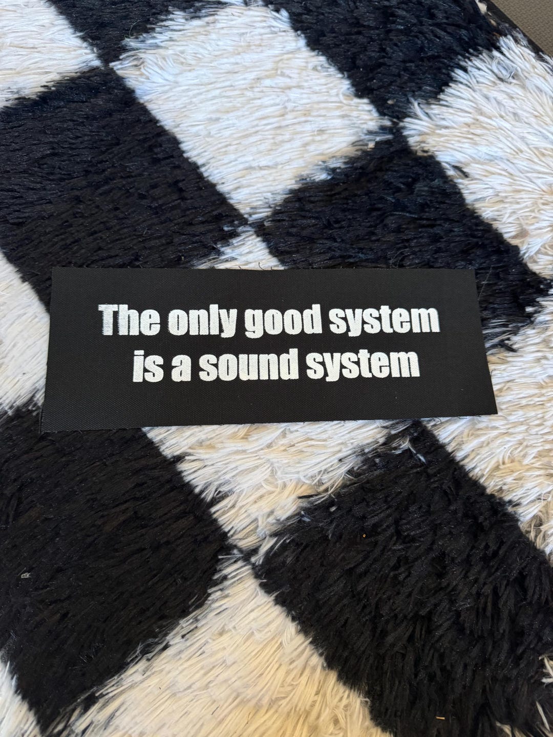 The Only Good System is a Sound System Patch | Operation Ivy | Ska Punk ...