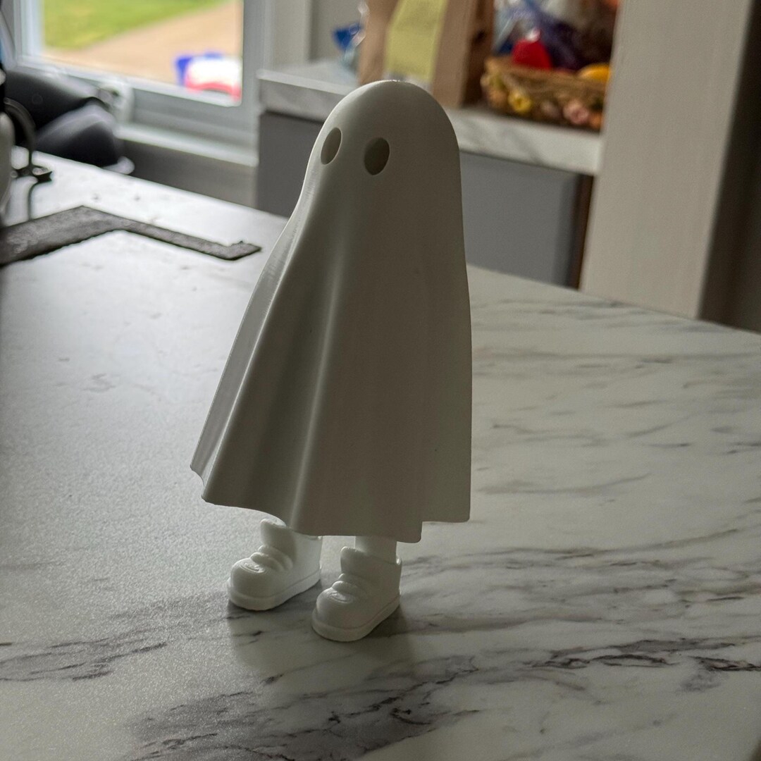 Standing Ghost Figure | 3D Printed Cute Ghost With Pop Out Legs | 6 ...