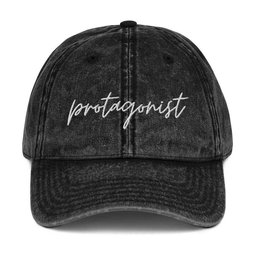 Protagonist Hat Reading Hat Bookish Hat Reader Hat Book - Etsy