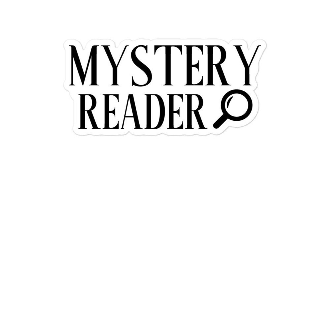Mystery Reader Sticker Book Lover Gift Booktok Bookish Etsy mystery-reader-sticker-book-lover-gift-booktok-bookish-etsy
