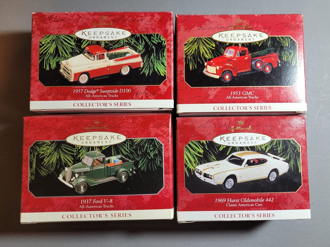 Hallmark Keepsake Ornaments From the Classic American Cars and All ...