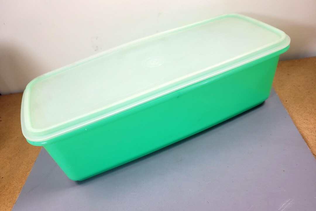 Vintage Tupperware Lime Green Celery Keeper, Large Easy Crisp ...
