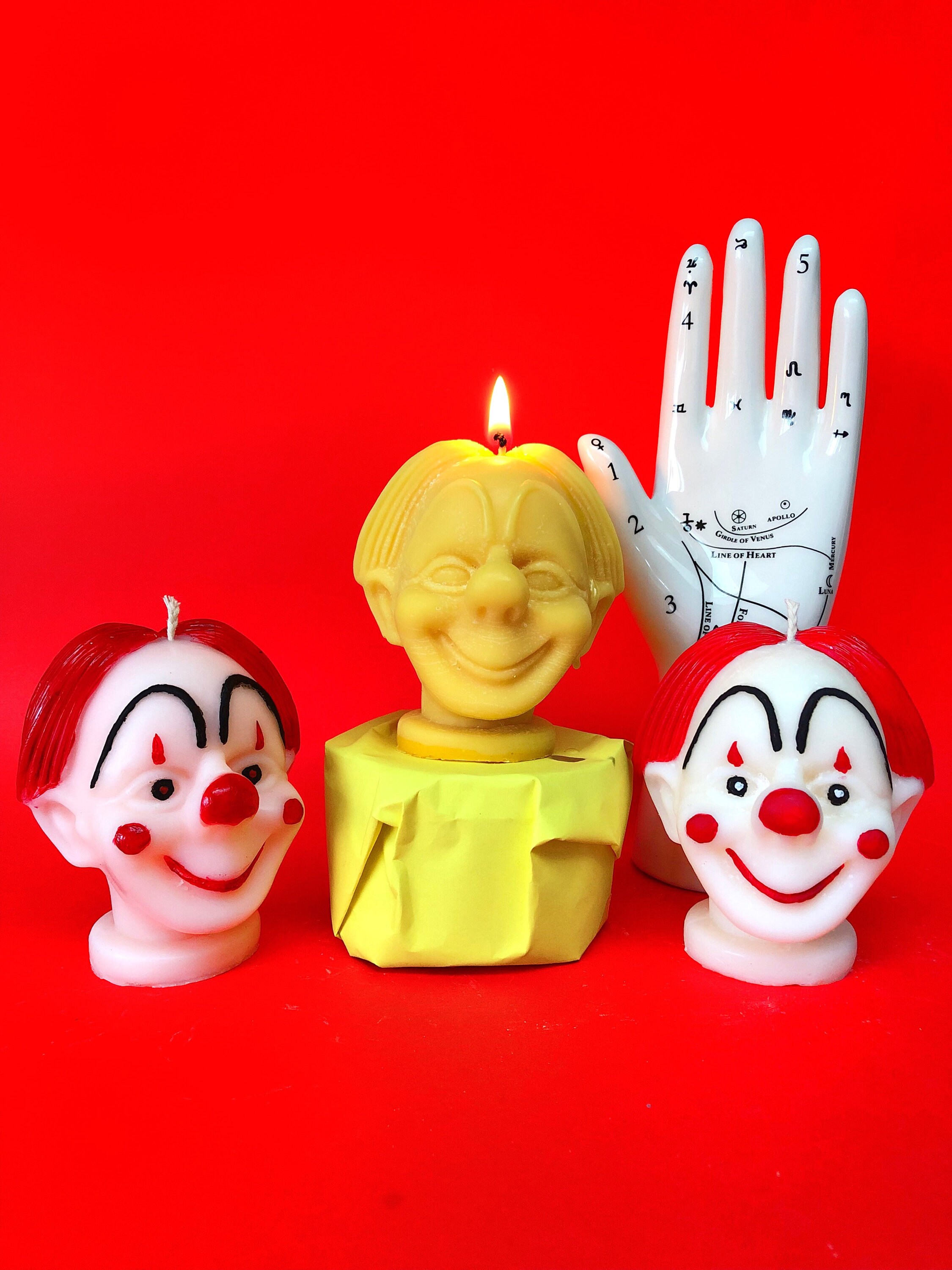 Clown Head Candle pennywise Dancing Clown - Etsy