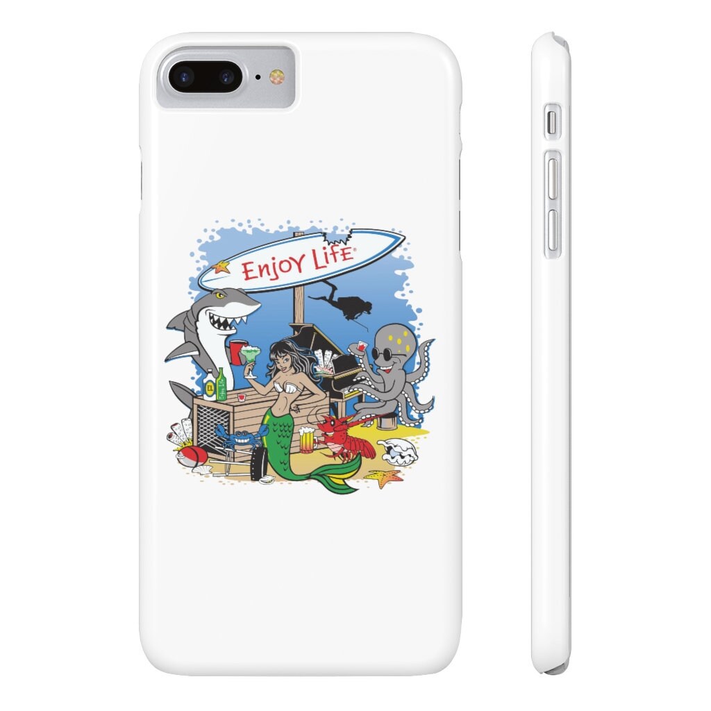 Phone Case for Men or Women Mermaid Partying With Friends - Etsy