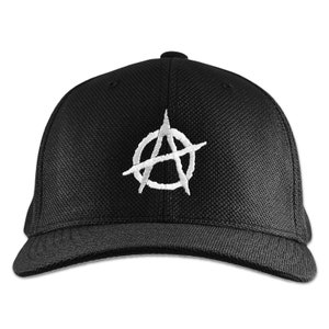 Anarchy Symbol Embroidered Flexfit Adult Cool & Dry Sport Cap - Etsy