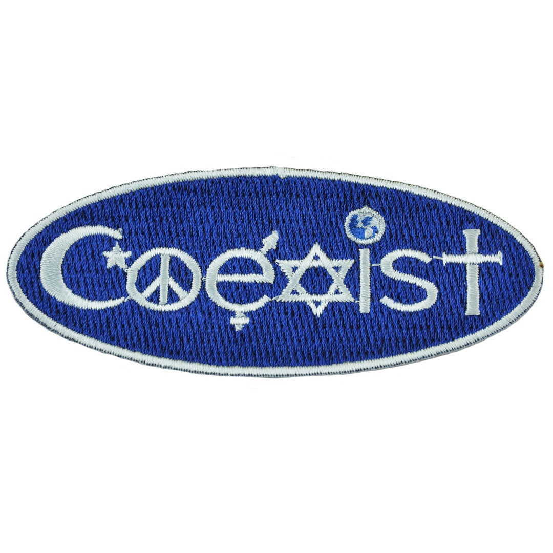 Coexist Embroidered Patch 3.5 Wide EF-PAT-00004 - Etsy