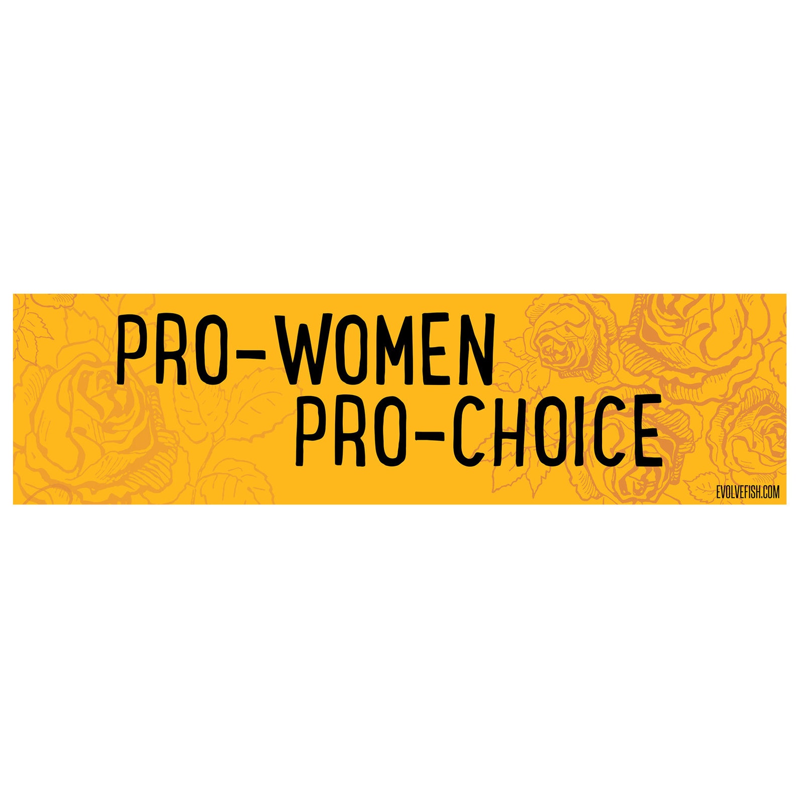 Pro-women Pro-choice Bumper Sticker 11 X 3 - Etsy