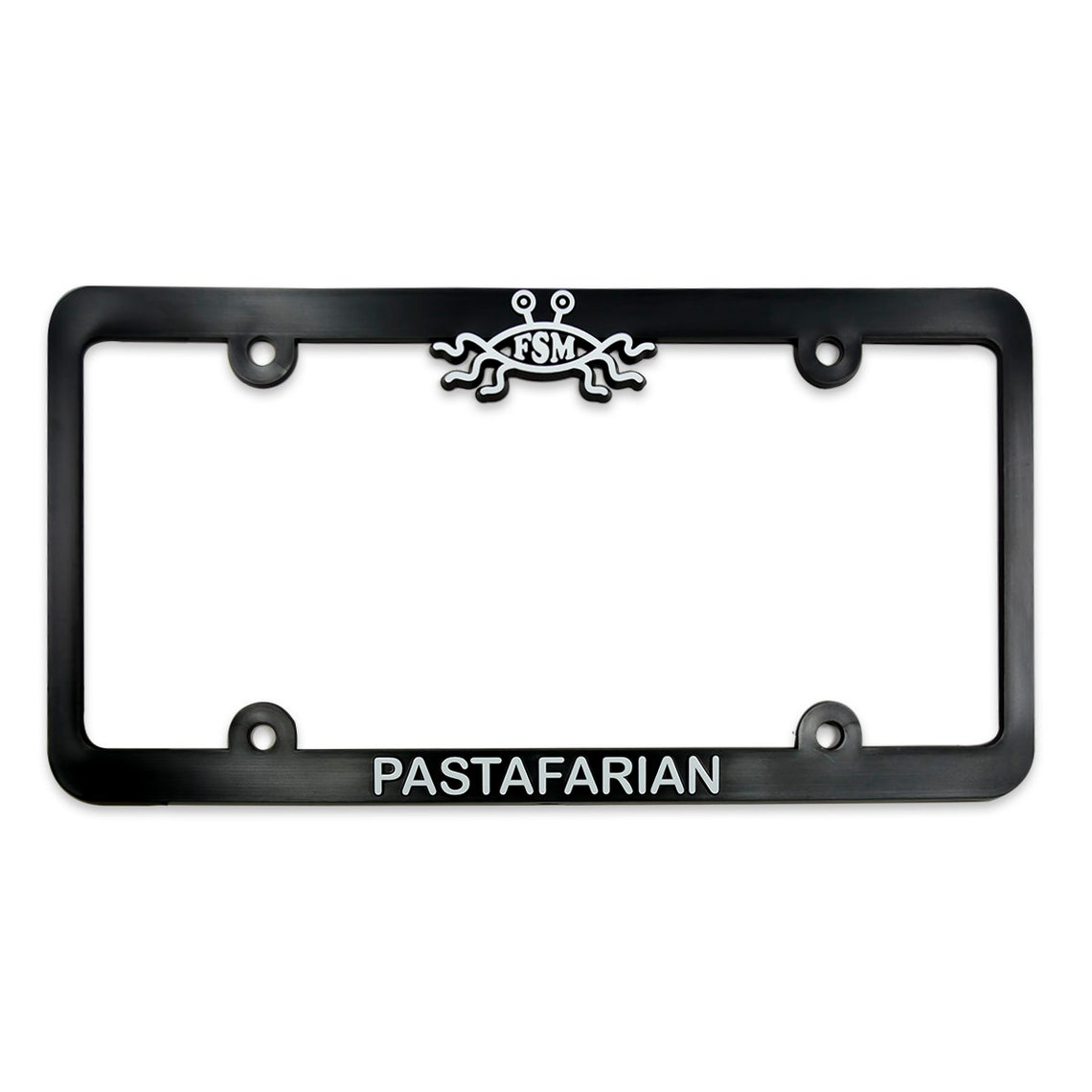 FSM Flying Spaghetti Monster Pastafarian License Plate Frame | Etsy