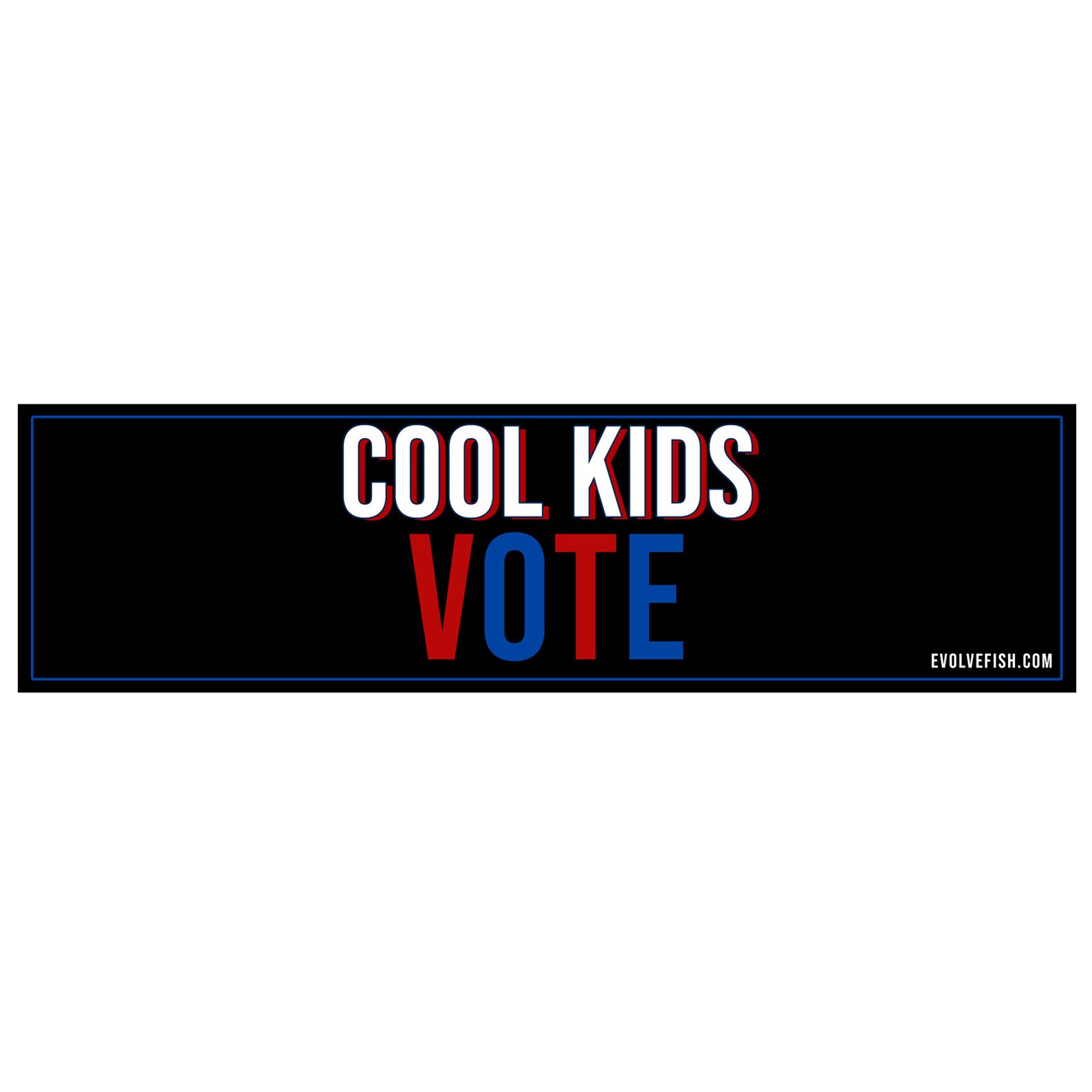 Cool Kids Vote Bumper Sticker 11'' X 3'' | Etsy