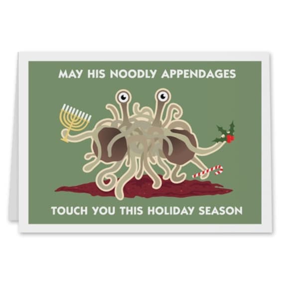 Flying Spaghetti Monster Holiday