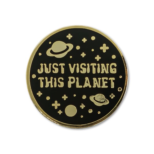 Planet Pin - Etsy