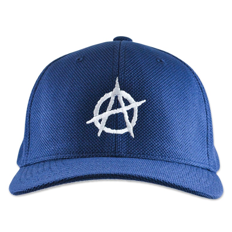 Anarchy Symbol Embroidered Flexfit Adult Cool & Dry Sport Cap - Etsy