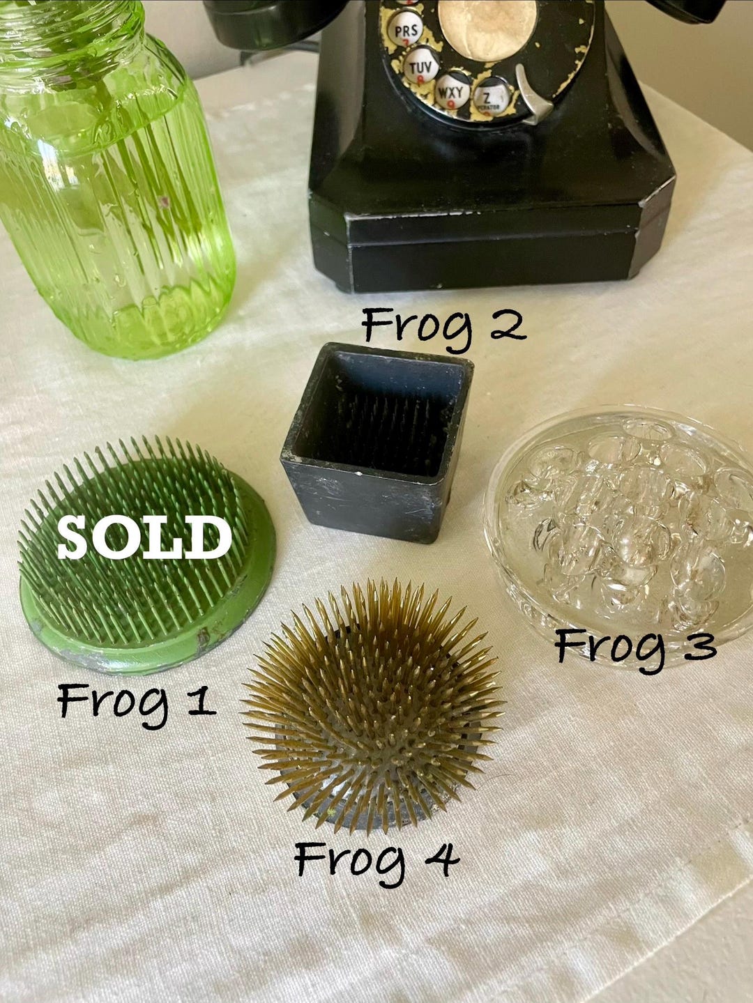 Vintage Floral Pin Frogs | Glass Floral Frogs | Floral Design | Floral ...