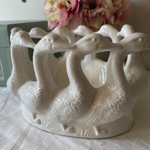 1980s Holland Mold Co Ceramic Geese - Etsy