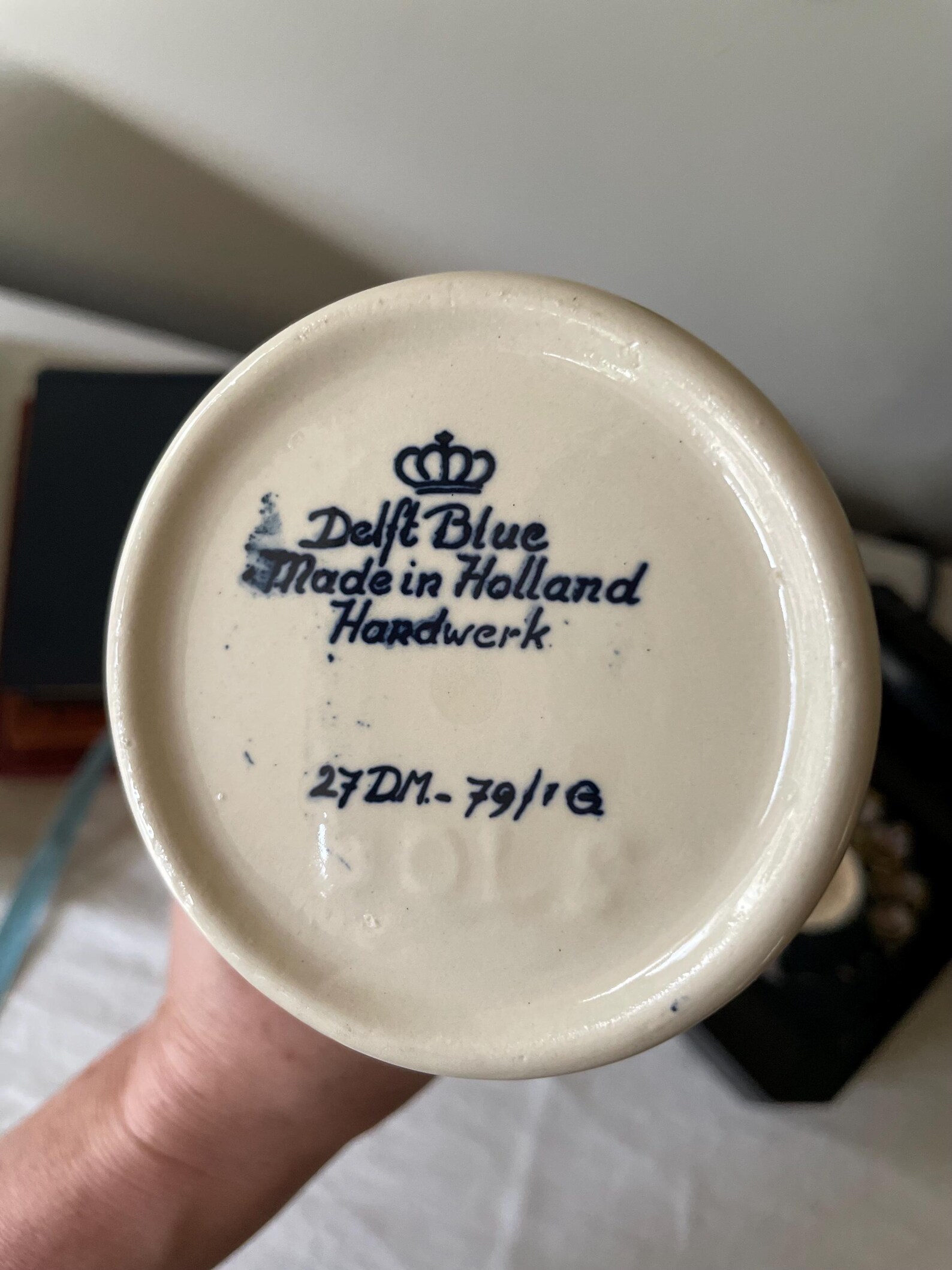 Vintage 1970s Dutch Delft Blue Decanter With Stopper Netherlands - Etsy