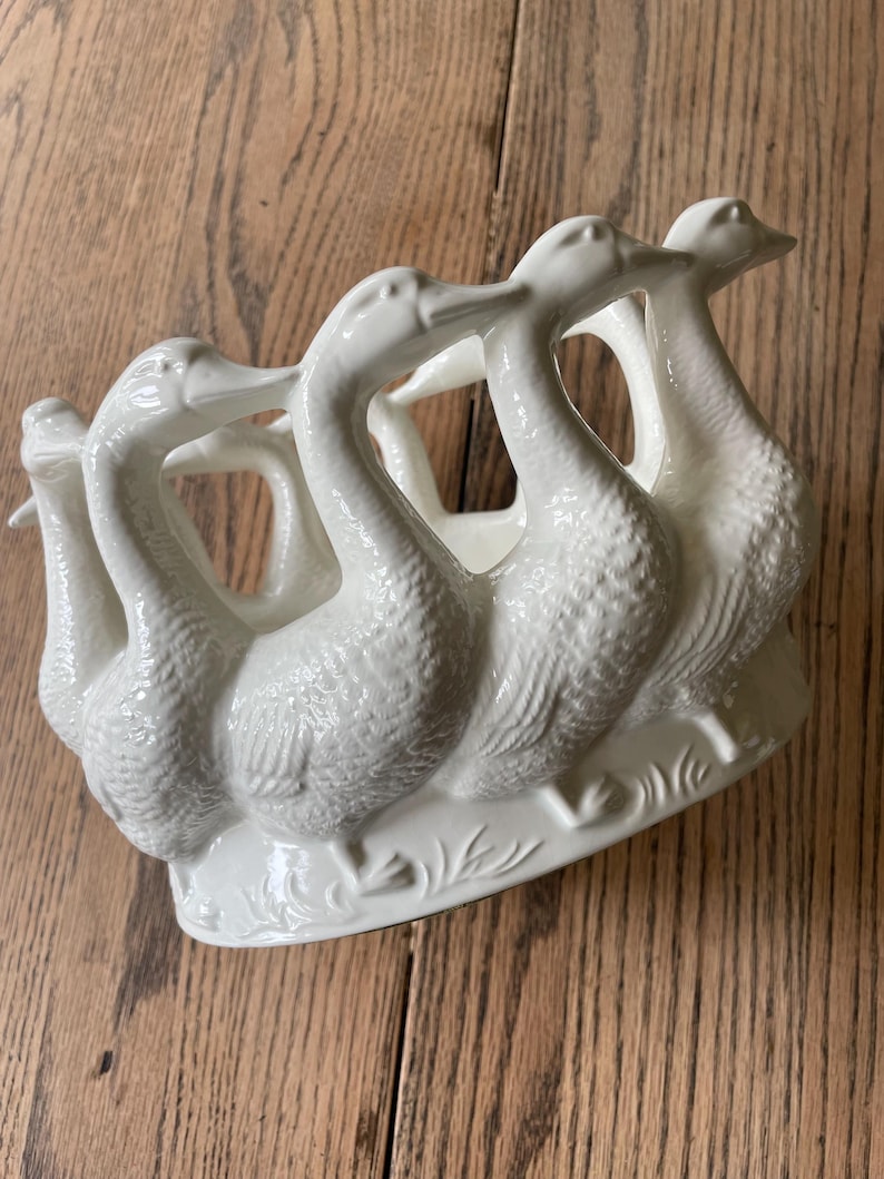 1980s Holland Mold Co Ceramic Geese - Etsy