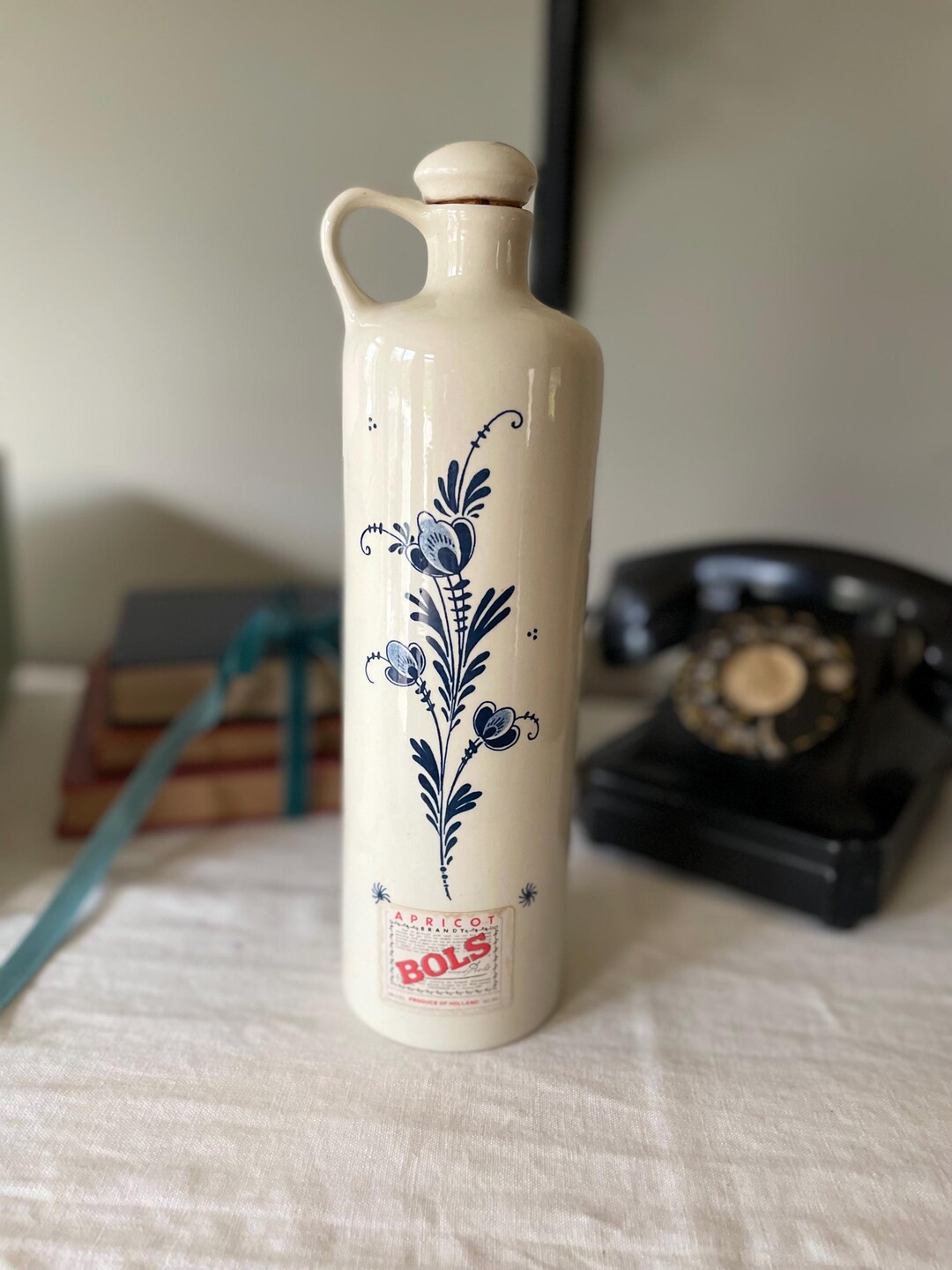 Vintage 1970s Dutch Delft Blue Decanter With Stopper Netherlands - Etsy