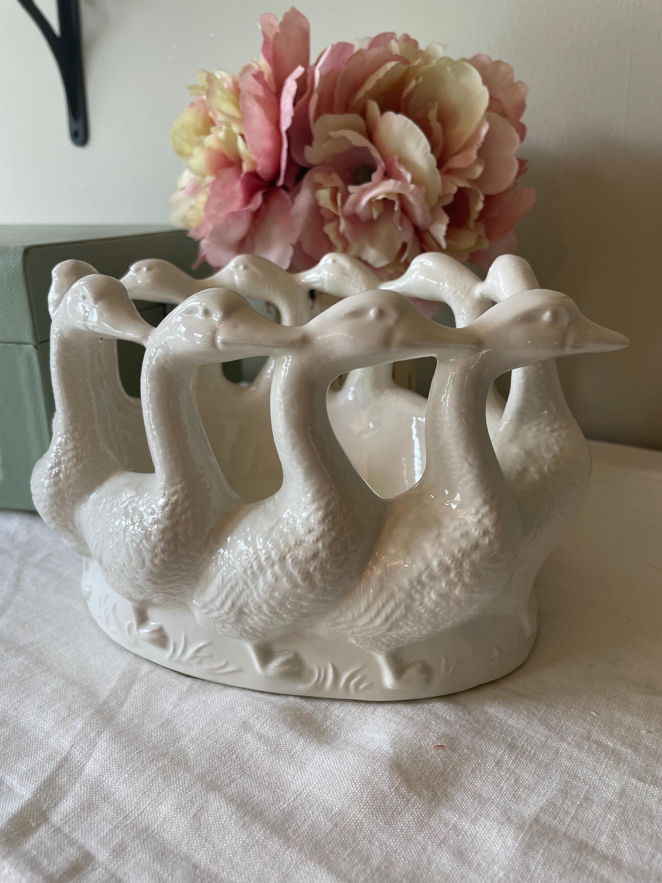 1980s Holland Mold Co Ceramic Geese - Etsy