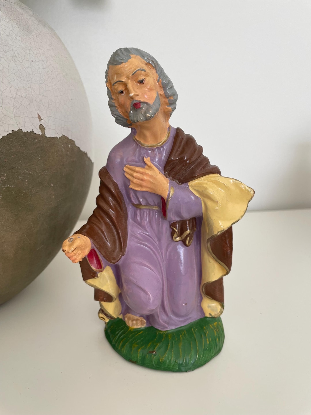1970s Vintage Fontanin Nativity Joseph Made in Italy - Etsy