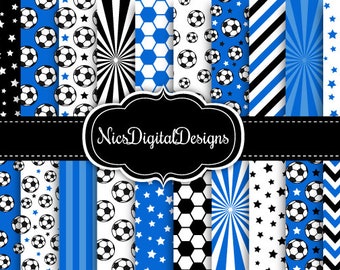 20 Digital Papers. Nautical Patterns in Navy and Blue 7F No - Etsy UK