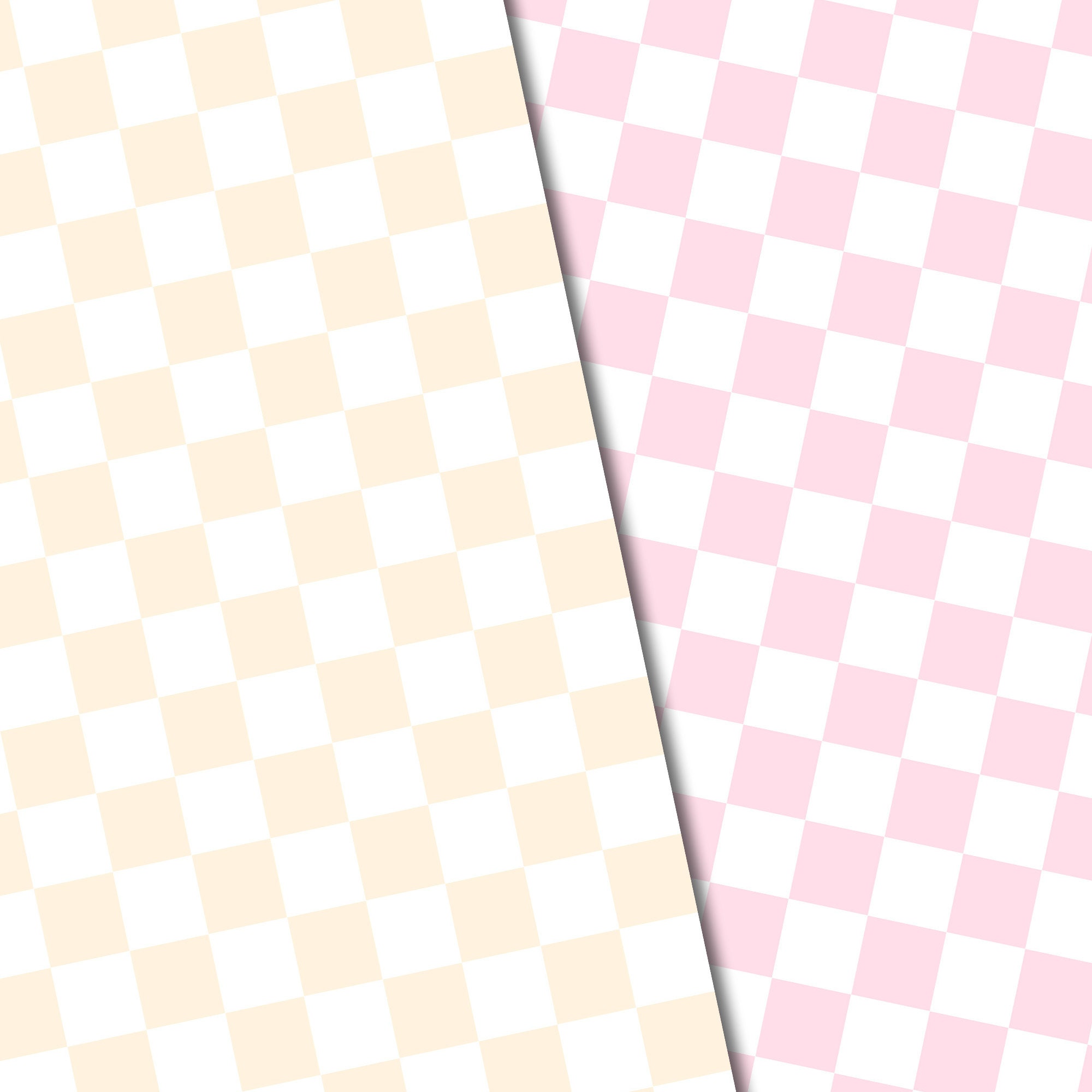 Pastel Rainbow Checkerboard Seamless Digital Paper - Etsy