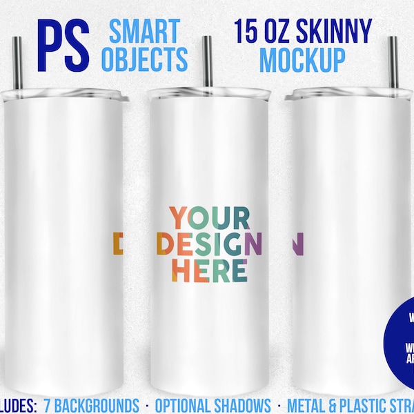 15 Oz Tumbler Mock - Etsy