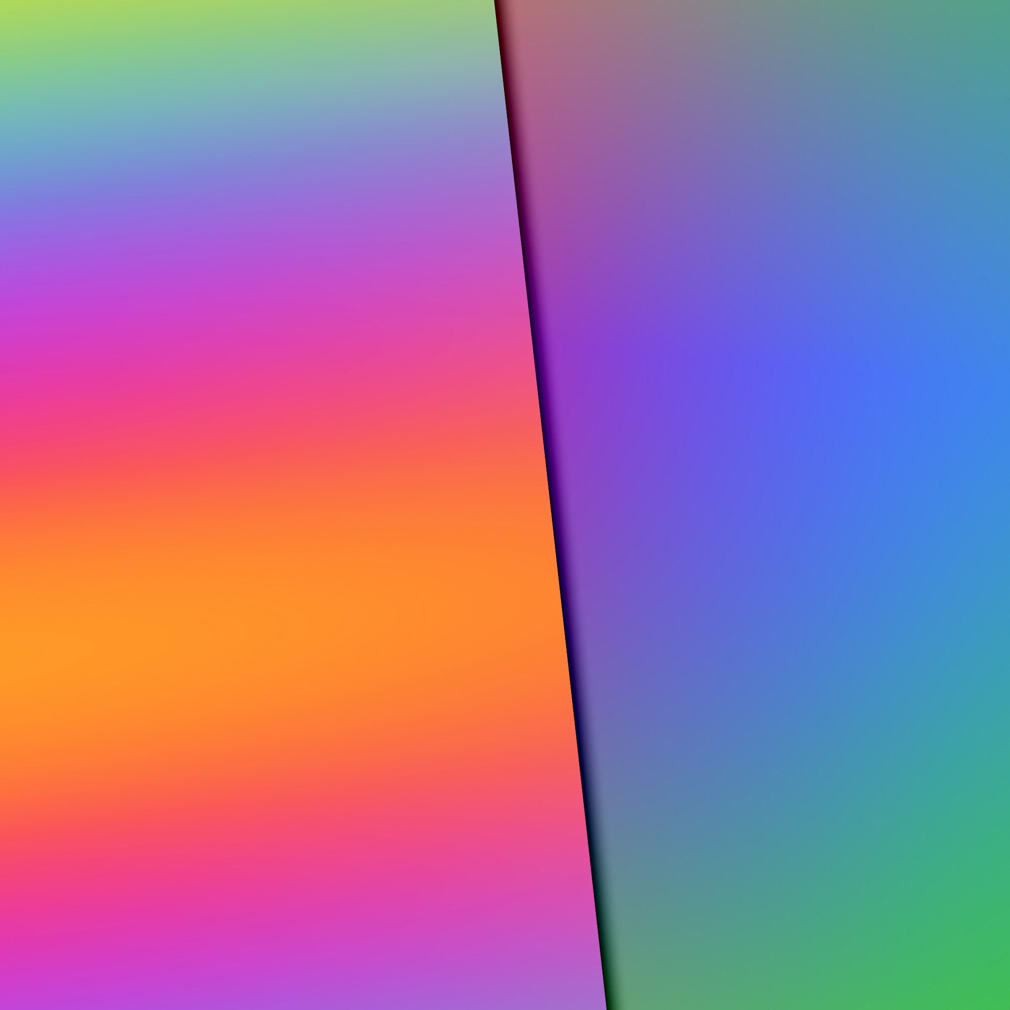 Bright Rainbow Gradient Digital Paper, Scrapbook Paper, Commercial Use ...