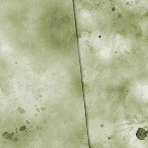 Sage Watercolor Digital Paper, Seamless, Texture, Scrapbook Paper ...