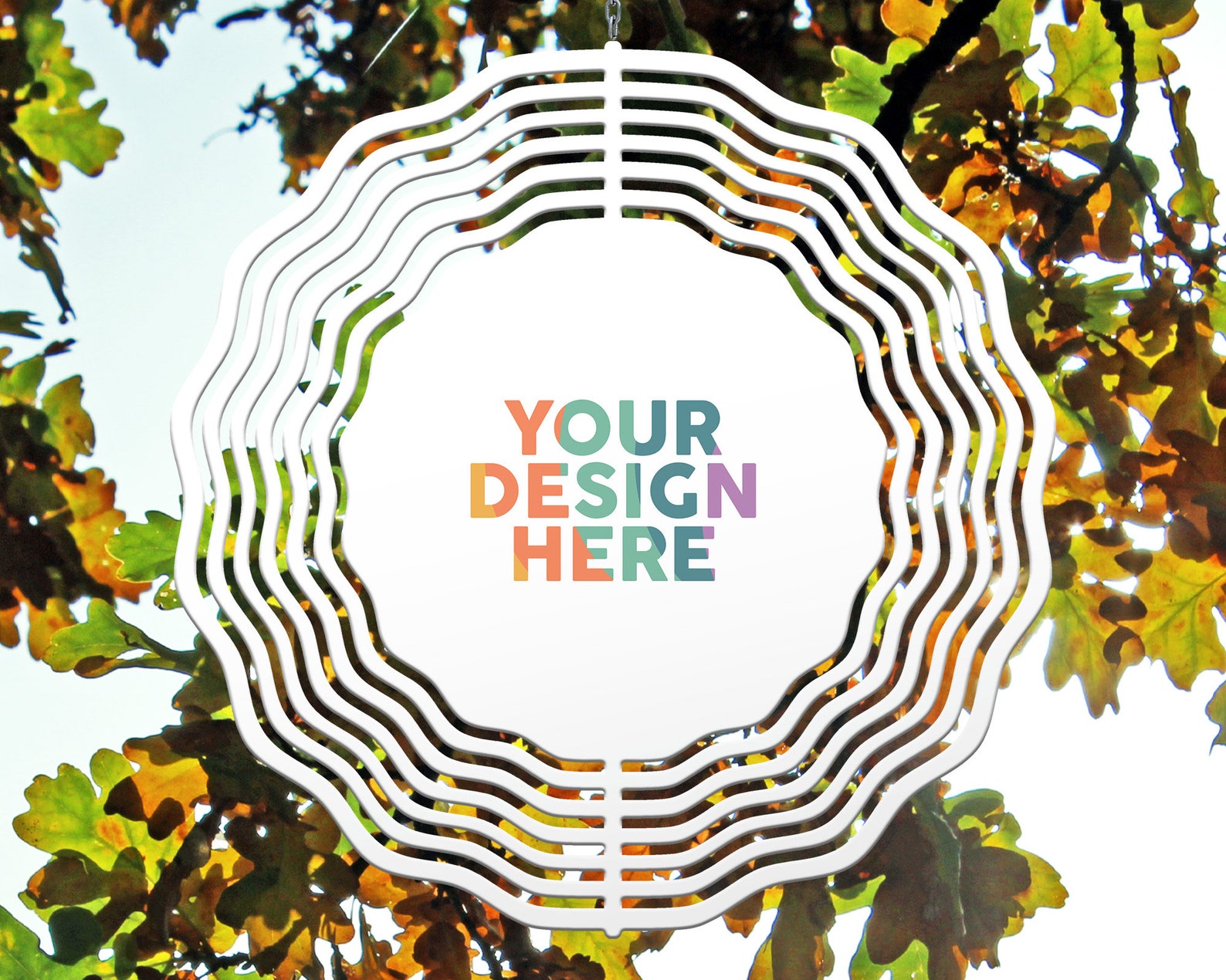 Wind Spinner One-click Smart Object Mockup, Photoshop Mock-up, Photopea ...