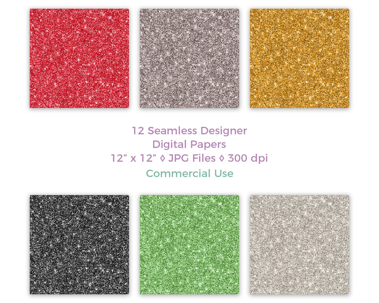 Seamless Halloween Glitter Digital Paper Texture Halloween - Etsy