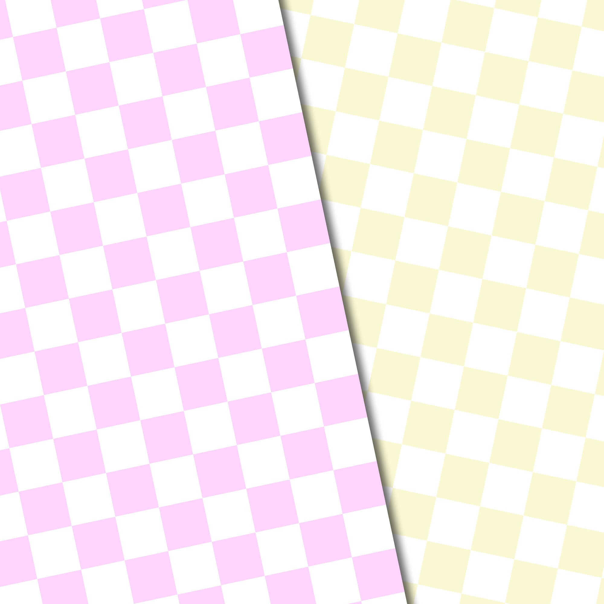 Pastel Rainbow Checkerboard Seamless Digital Paper - Etsy