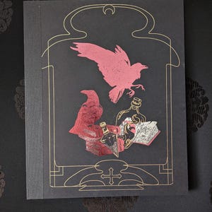 Ravens Sketchbook - Occult - Witch - Goth - Aesthetic - Handmade - Etsy