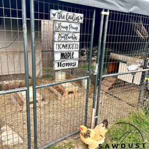 Wooden Chicken Coop Sign | Chicken Coop Sign | Farm Signs | Chicken ...