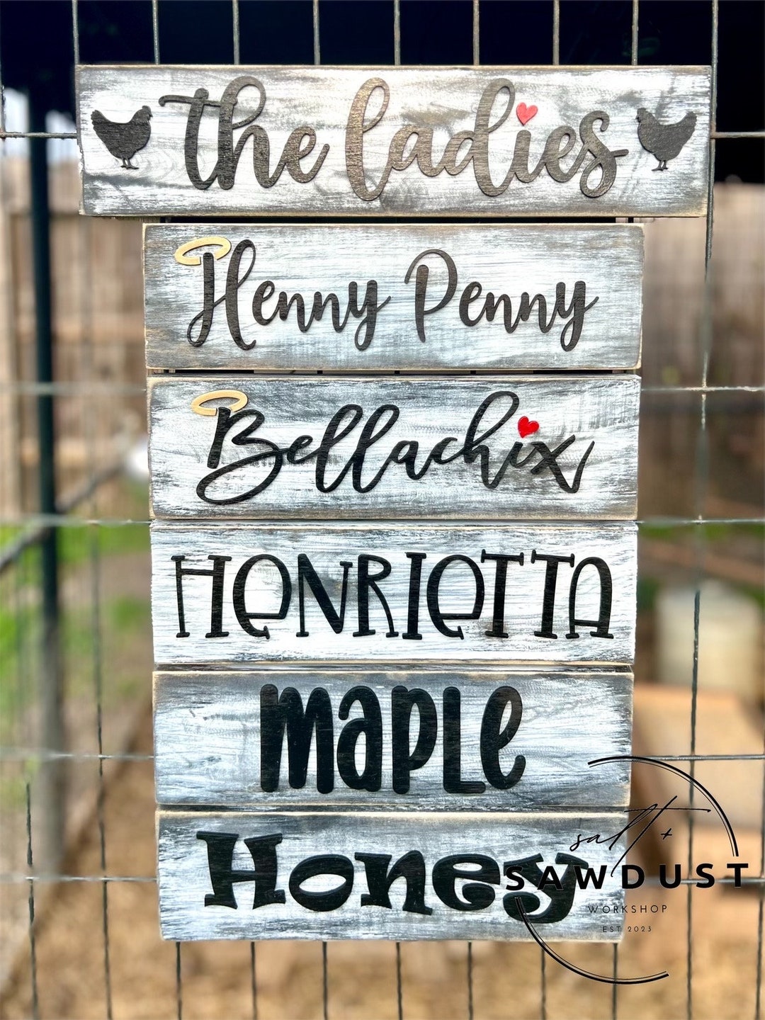 Wooden Chicken Coop Sign | Chicken Coop Sign | Farm Signs | Chicken ...