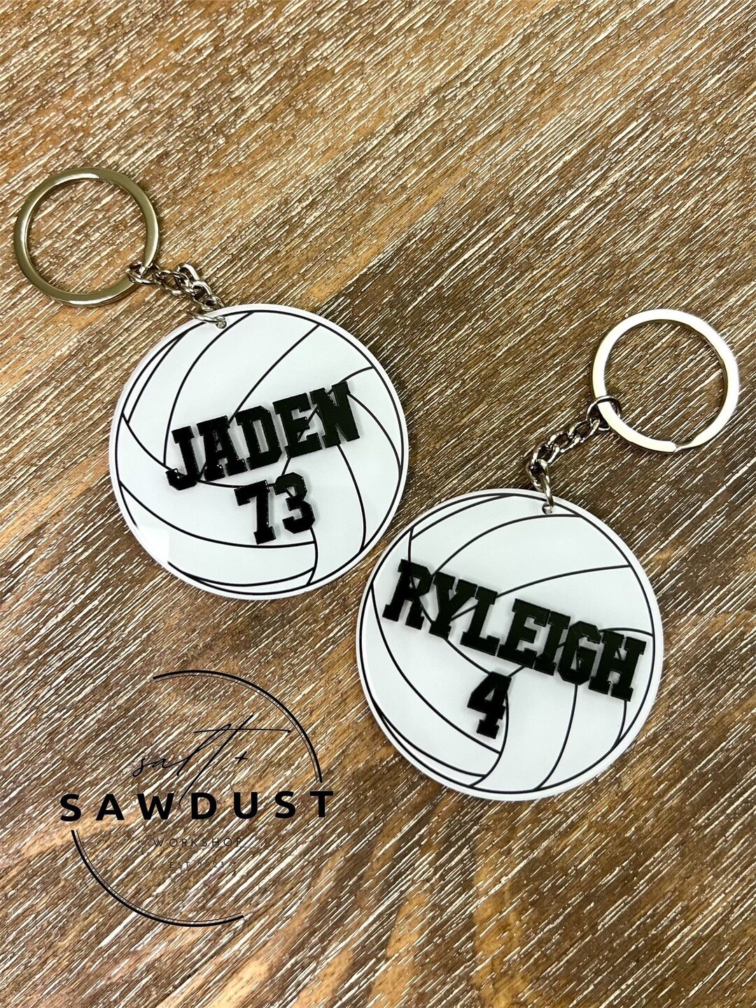 Personalized Volleyball Tag | Volleyball Gift | Volleyball Bag Tag ...