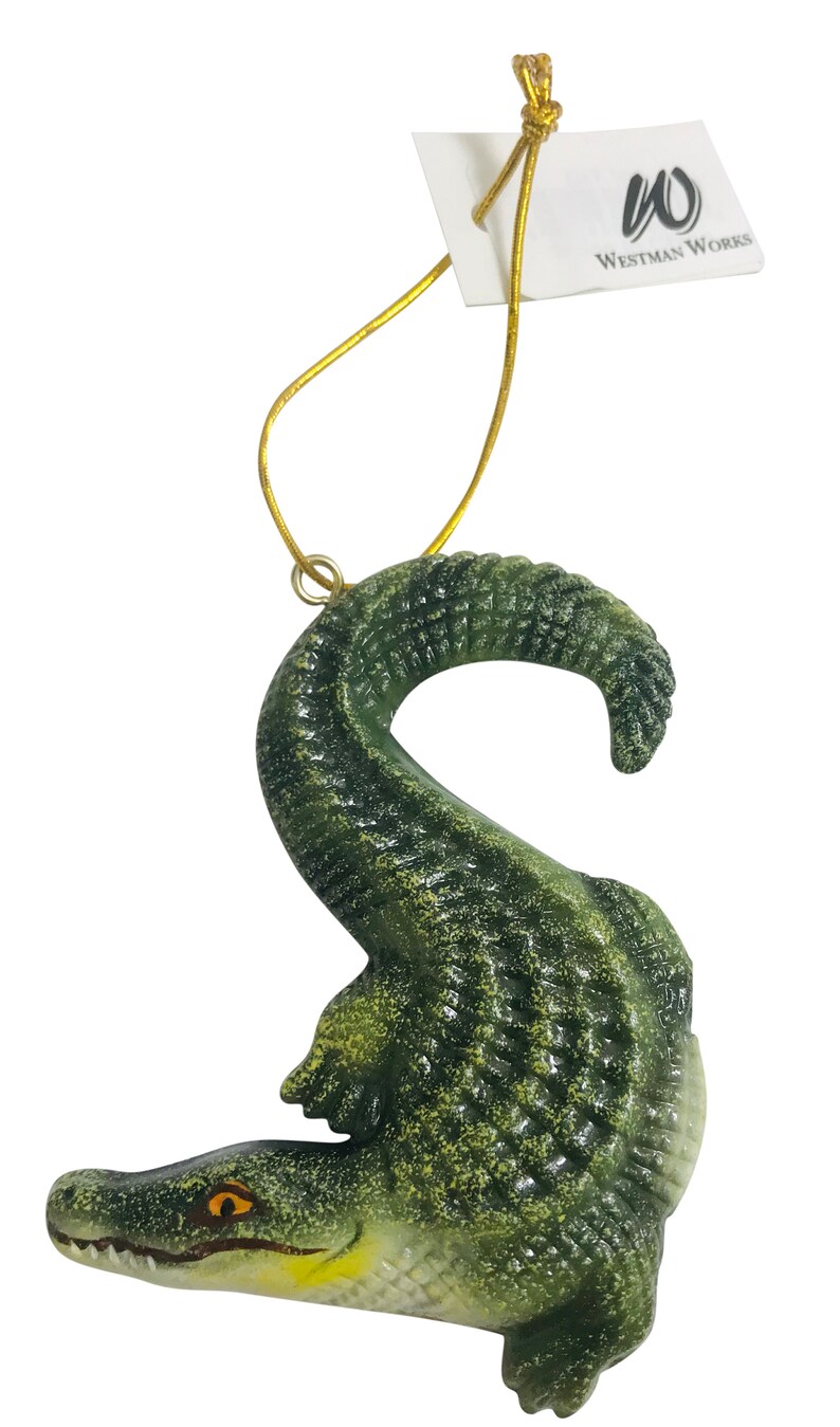 Alligator Ornament Legend of the Christmas Gator Gift Set Tree - Etsy