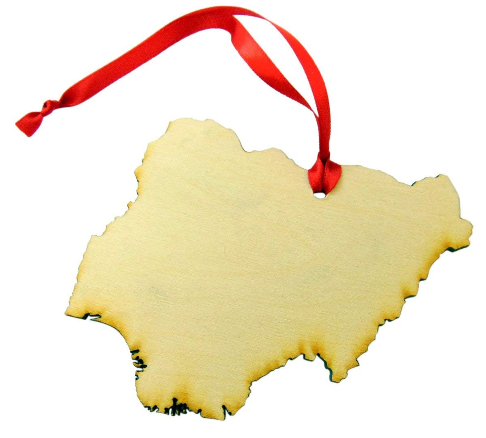 Nigeria Wooden Christmas Ornament Wood Nigerian Decoration - Etsy