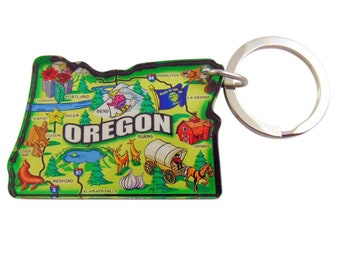 State Map Keychain - Etsy