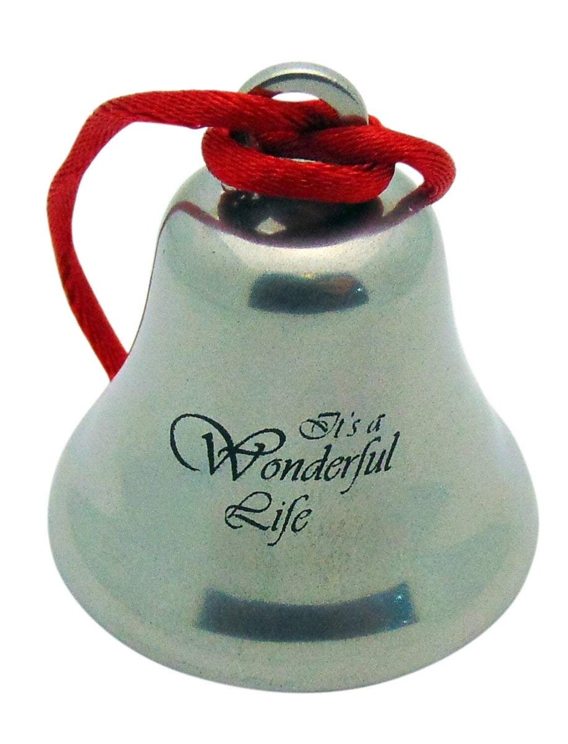 Its A Wonderful Life Christmas Ornament Bell on Ribbon Gift Boxed Movie ...