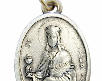 Saint Barbara Medal - Etsy
