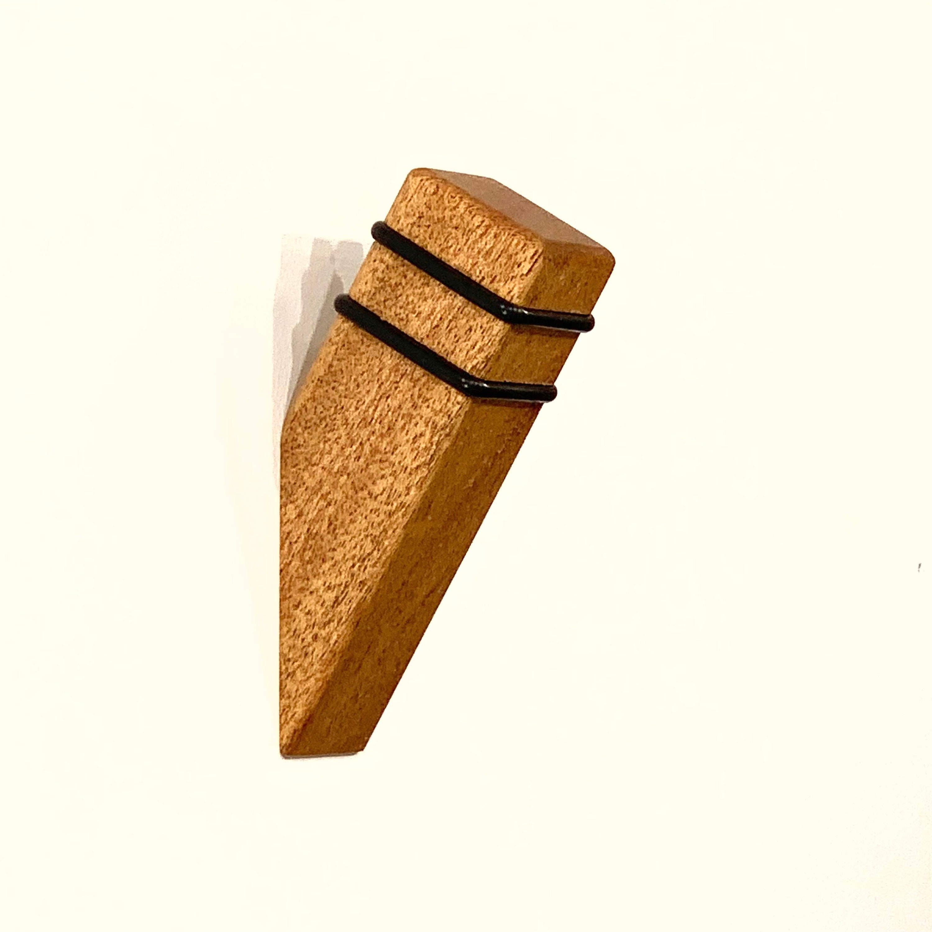N&P Nice African Mahogany Solid Wood, Hand Crafted Designer Hook, Wall ...