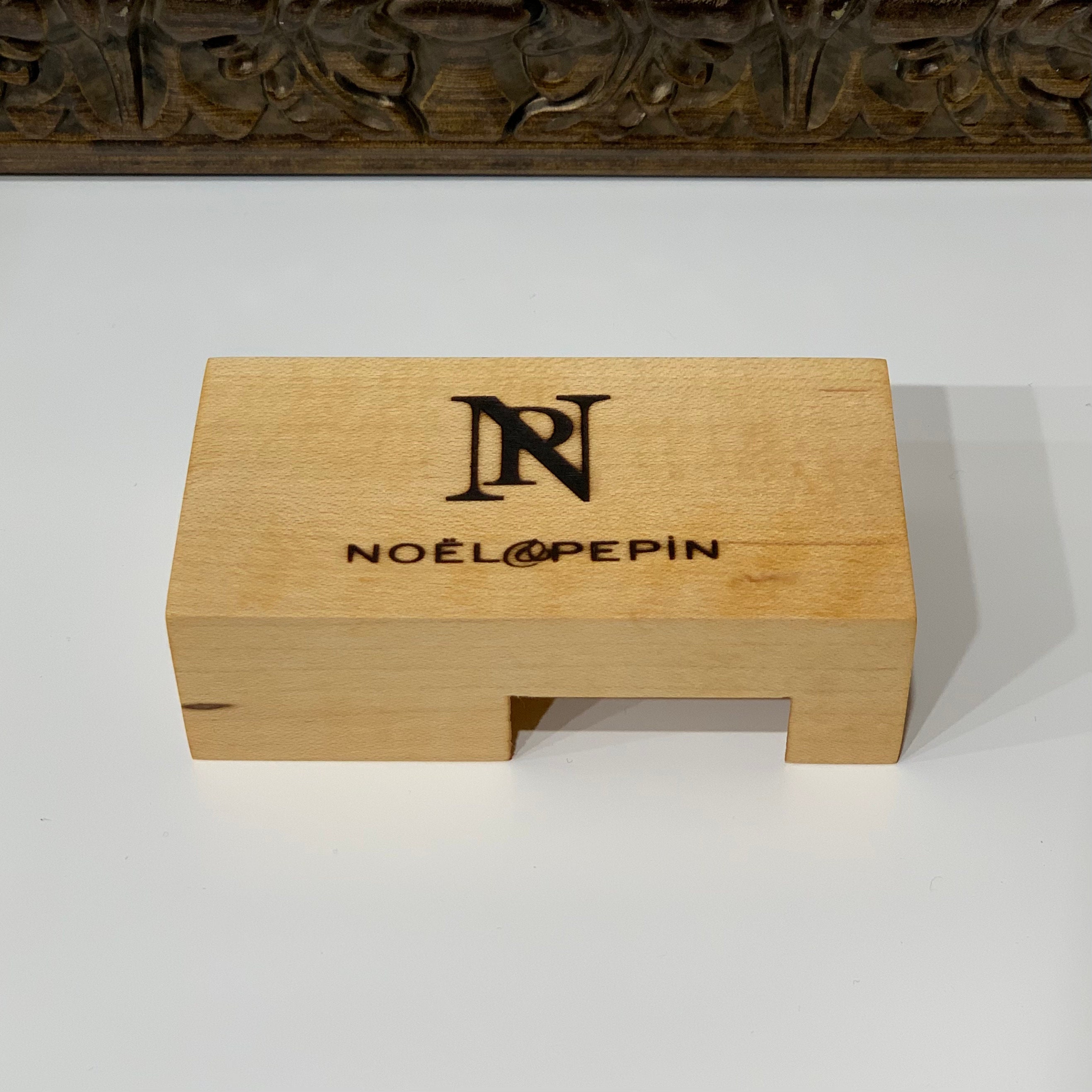 N&P Tea Light Candle Holder - Solid Maple Wood Base - Boho N&P Tea Light Candle Holder - Solid Maple Wood Base - Boho