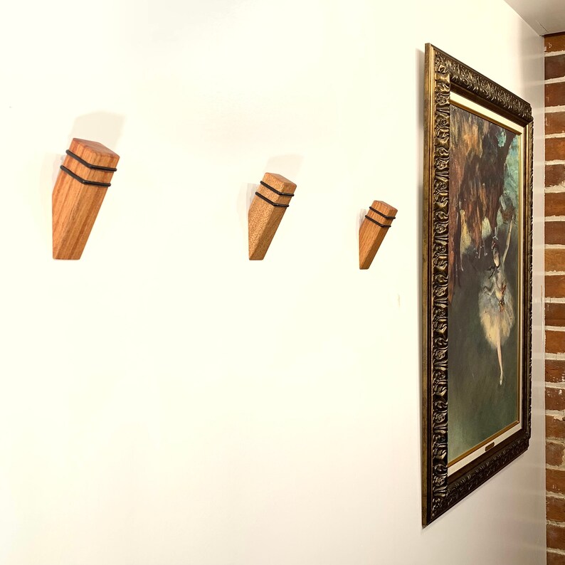 N&P Nice African Mahogany Solid Wood, Hand Crafted Designer Hook, Wall ...
