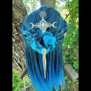 Hekate's Dagger, Sword Hair Stick, Hair Dagger, Witch Hair Stick ...