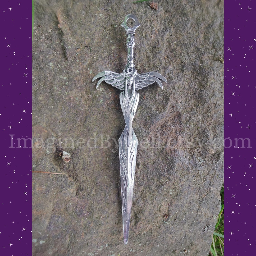 Nephilim Sword Hair Stick, Pagan Hair Stick, Dagger Hair Stick, Witch ...
