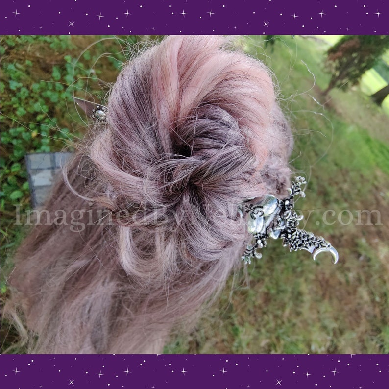 Persephone's Dagger Witch Hair Hair Stick Witch Athame - Etsy