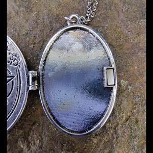 Witch Locket, Broom Closet Locket, Moon Locket, Witchy Pendant ...