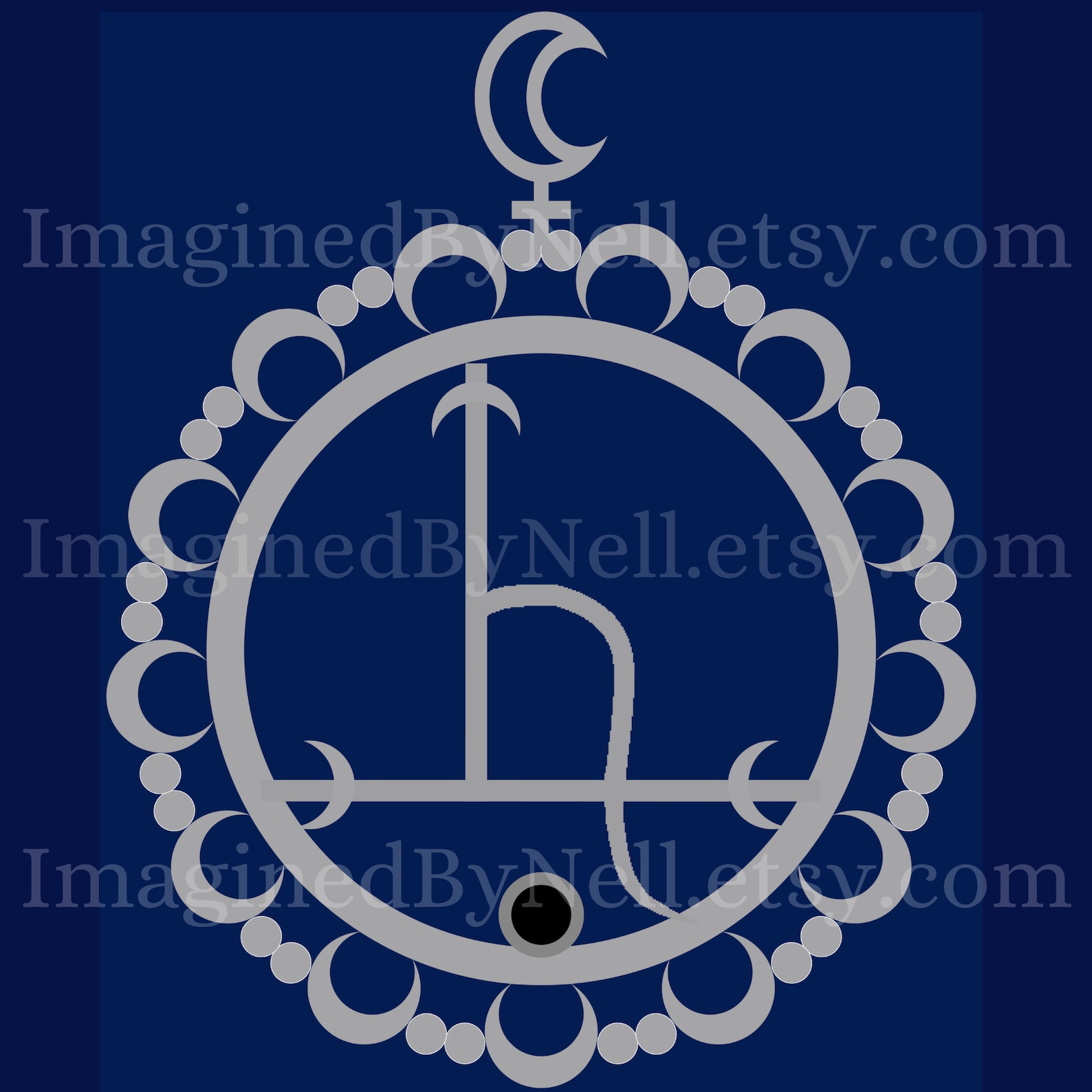 Sigil of Lilith Pendant Goddess Lilith Seal of Lilith - Etsy