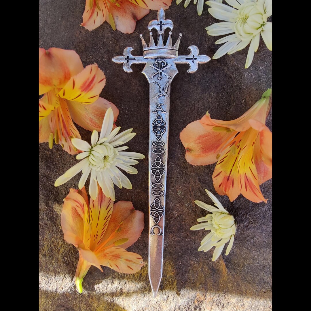 The Sword of the Spirit, Jesus Hair Sword, Hair Stick, Sword Hair Stick ...